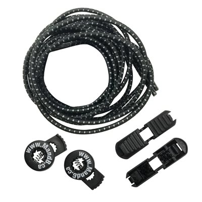 STRETCH LACES - ELASTIC LACE LOCKING SYSTEM - ASSORTED COLOURS