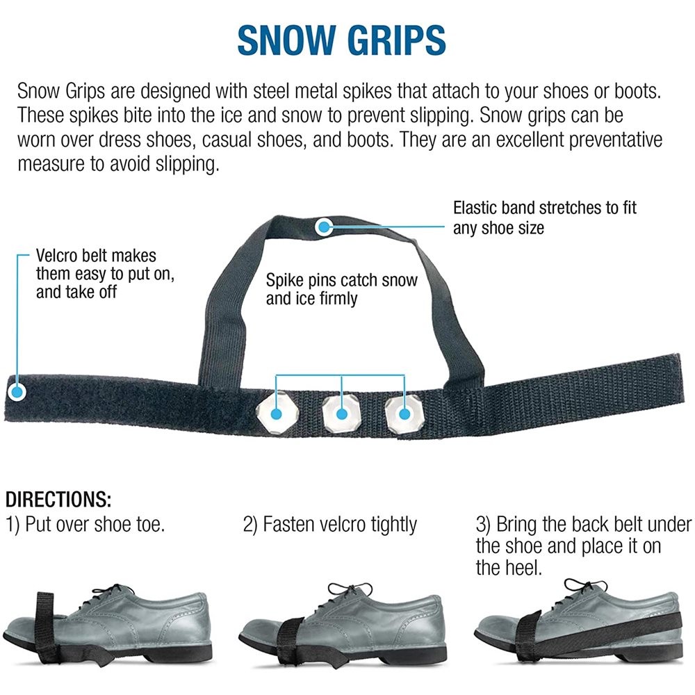 SNOW GRIPS - ONE SIZE