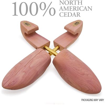 CEDAR SHOE TREES - SPLIT TOE WITH HOOK HEEL MEN'S- ASSORTED SIZES