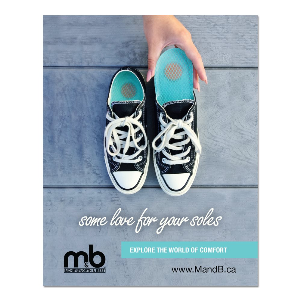 INSOLE MERCHANDISING POSTER