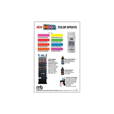 PRODUCT SHEET - BRILLO COLOR SPRAY COLOUR CHART